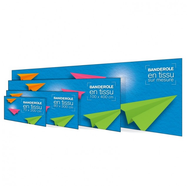 Banderole publicitaire - impression de banderoles sur mesure